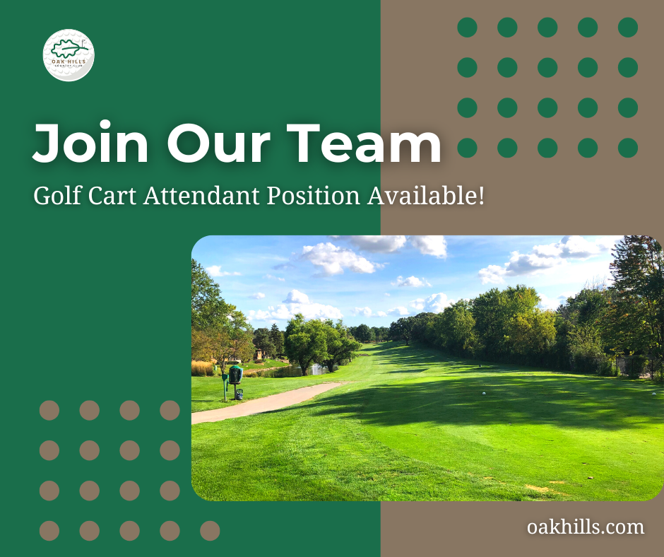 Now Hiring - Oak Hills Country Club